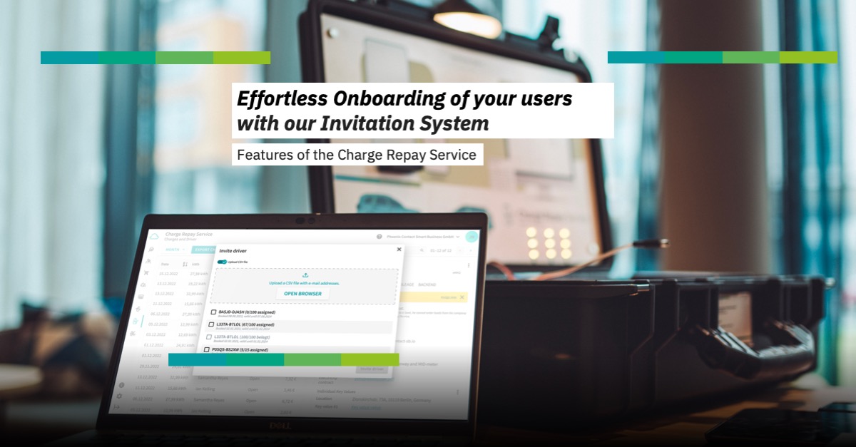 Effortless onboarding of your users with our invitation system