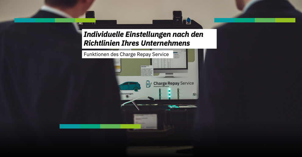 Individuelle Einstellung nach den Richtlinien Ihres Unternehmens