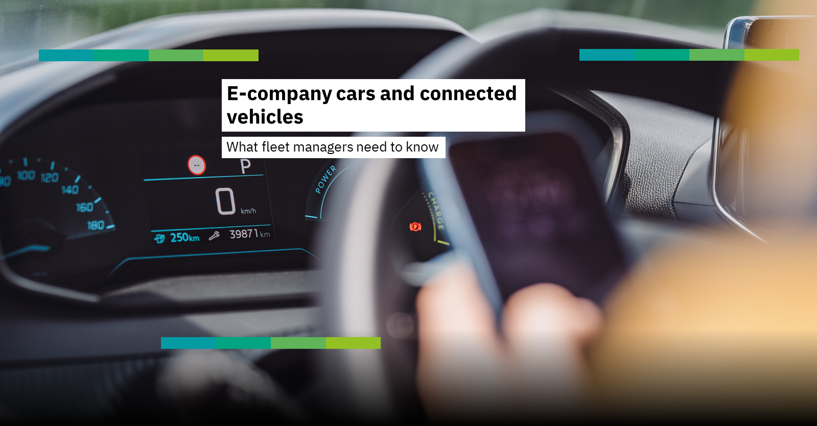 Electric Company Cars and Connected Vehicles: What Fleet Managers Need to Know