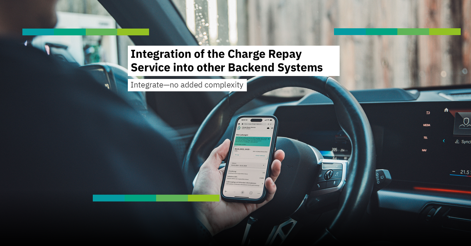 Integration of the Charge Repay Service into other Backend Systems